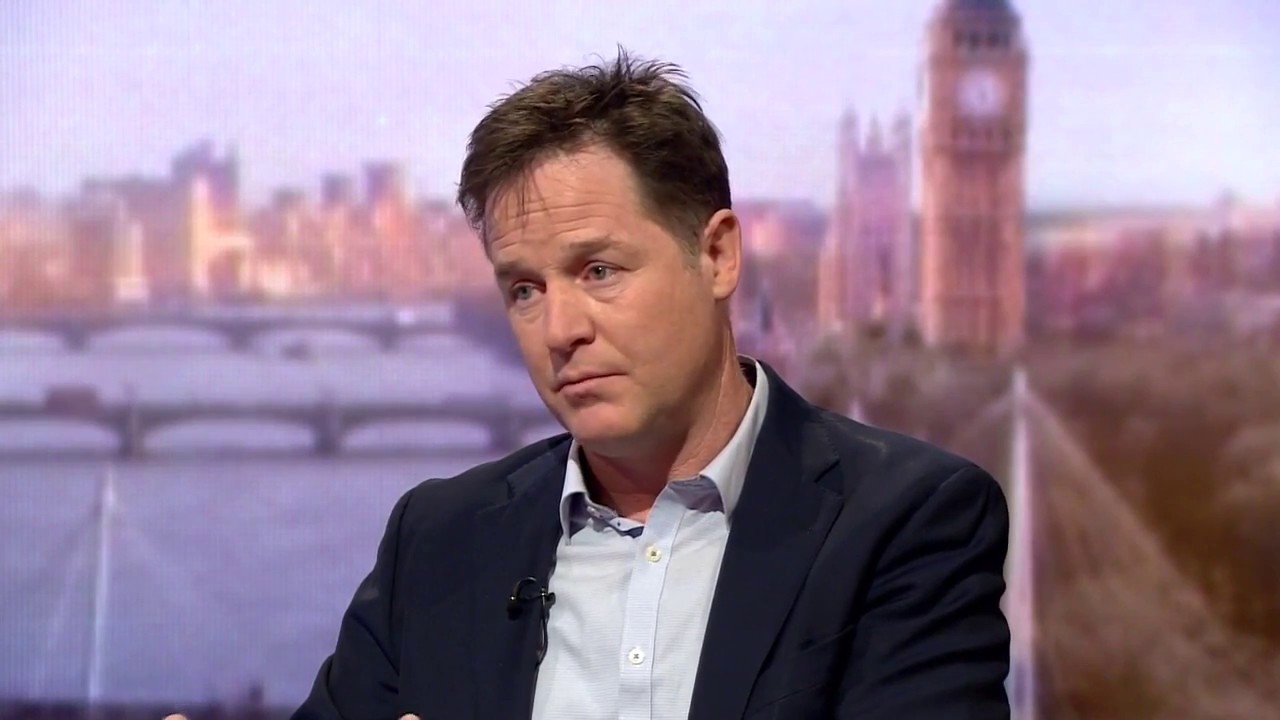 Marr Nick Clegg on Brexit and new US Pres Donald Trump 22Jan17 - YouTube