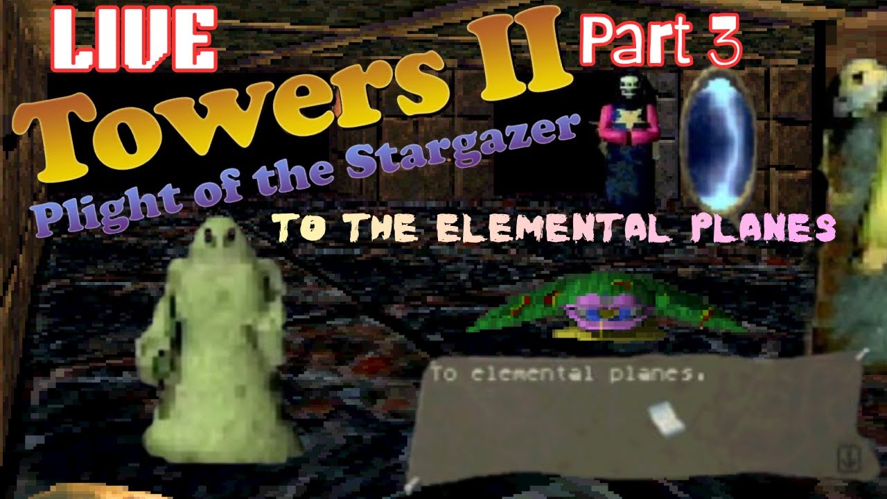 Towers 2 Enhanced LIVE Part 3 Atari Jaguar GAMEPLAY - YouTube