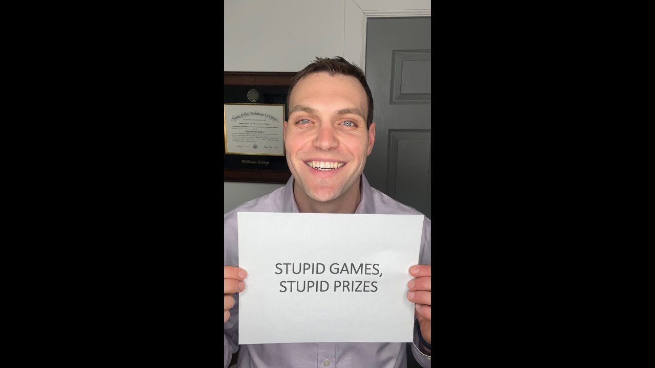 "Play stupid games, win stupid prizes." - YouTube
