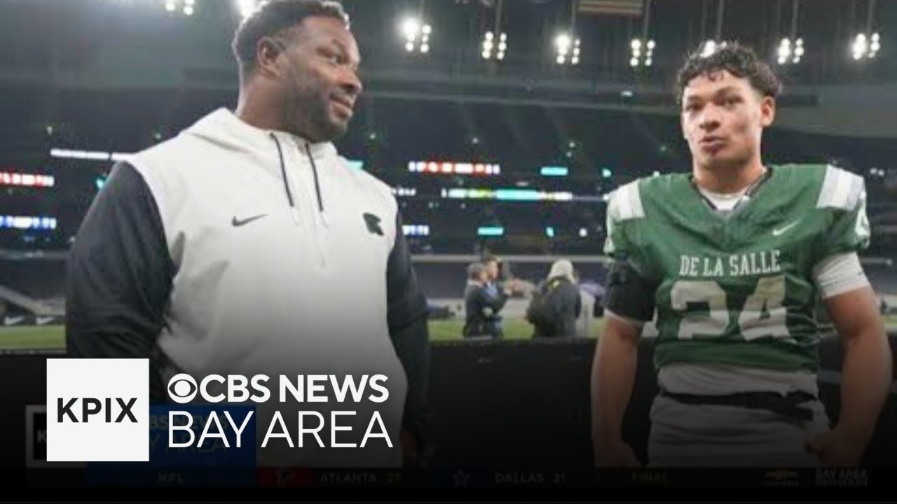 Duece Jones-Drew Chooses To Follow In Father's Footsteps at De La Salle - YouTube