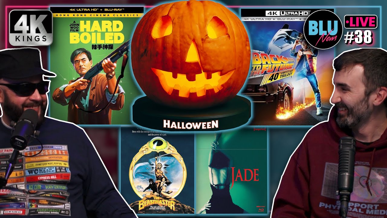 HALLOWEEN 4K COLLECTION, HARD BOILED 4K, Plus: BACK TO THE FUTURE 40th ...
