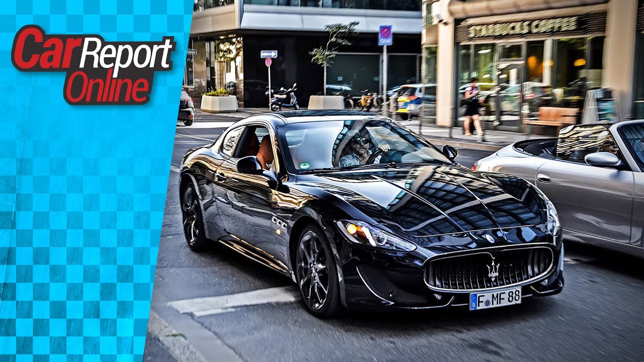 Maserati GranTurismo S Sound! lovely Downshift!! - YouTube