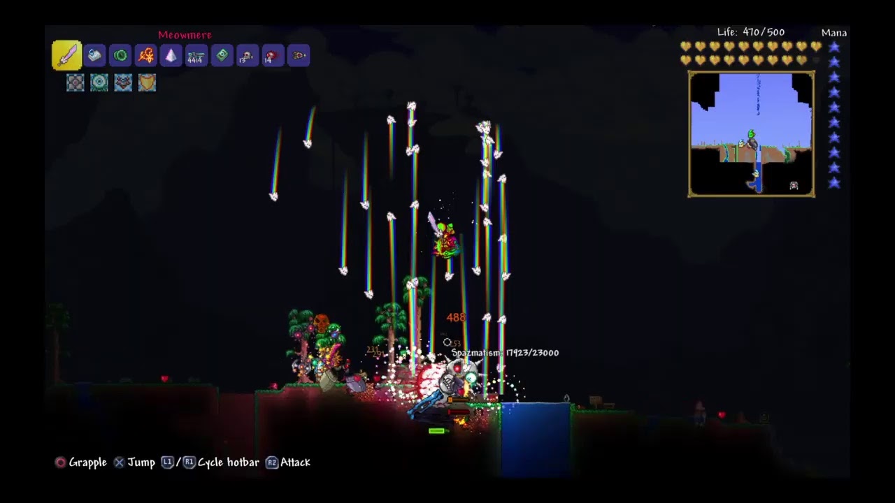 MoonLord calamity event stream - YouTube