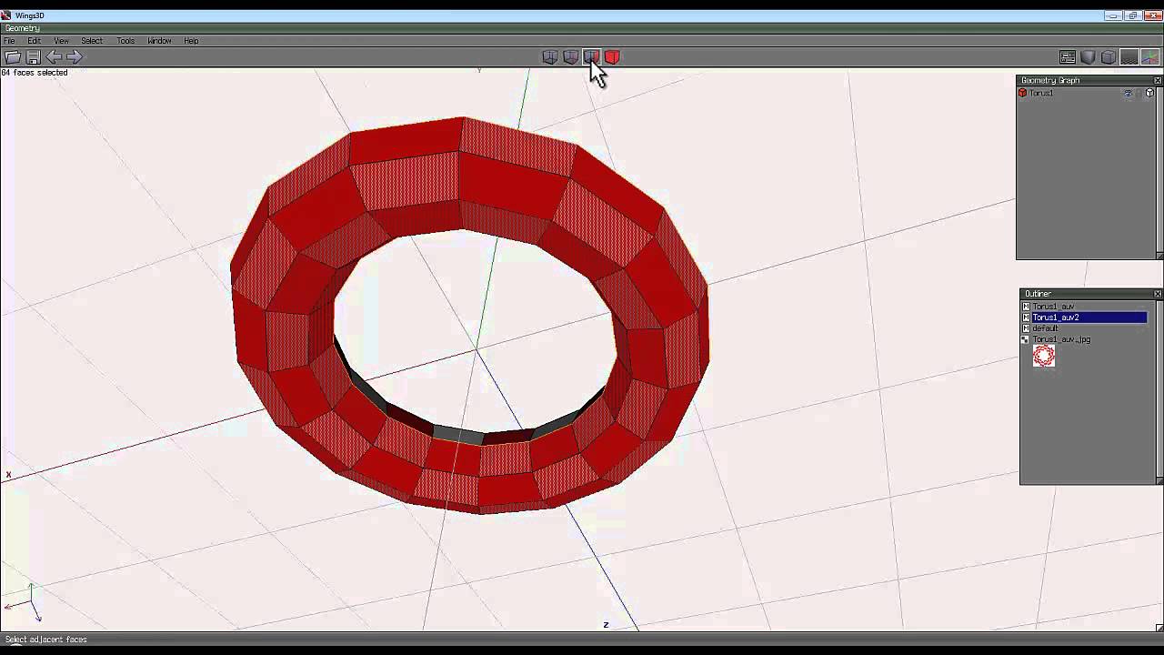 Wings 3D - UV mapping primer part 3 - by David Brinnen. - YouTube