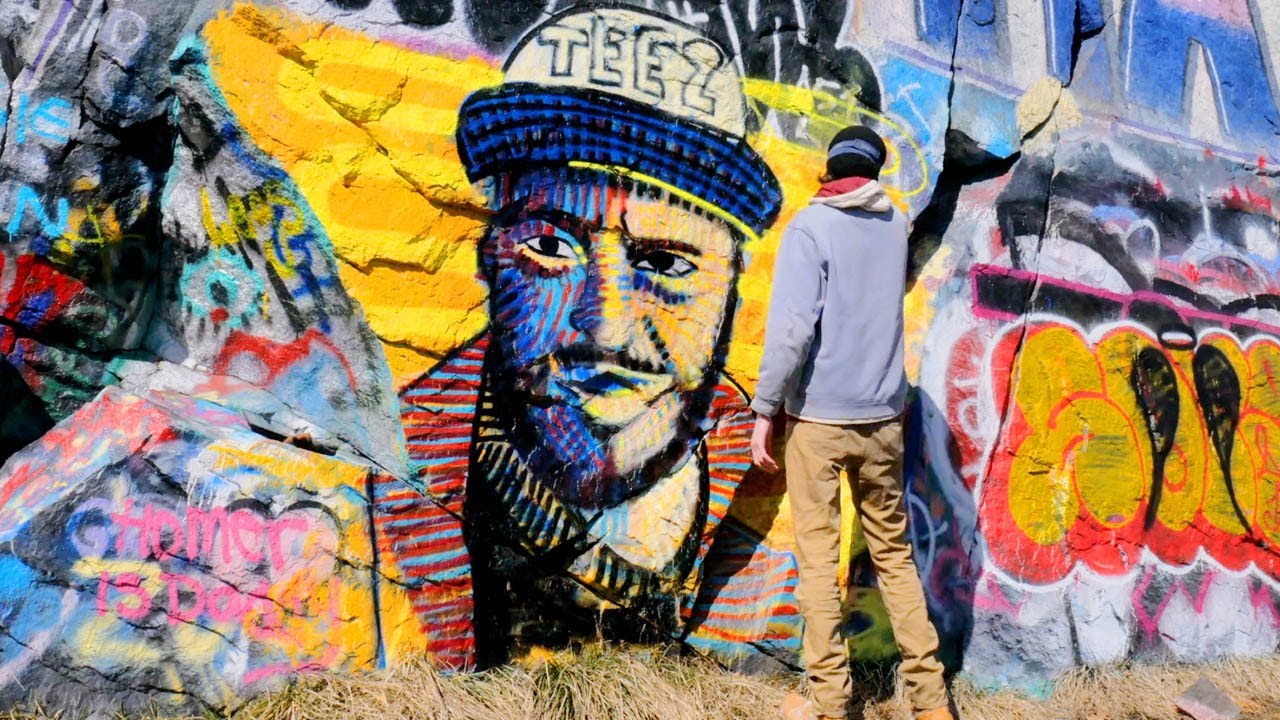 Portrait Painting Battle! Big Sam VS. Tee2sugars - YouTube