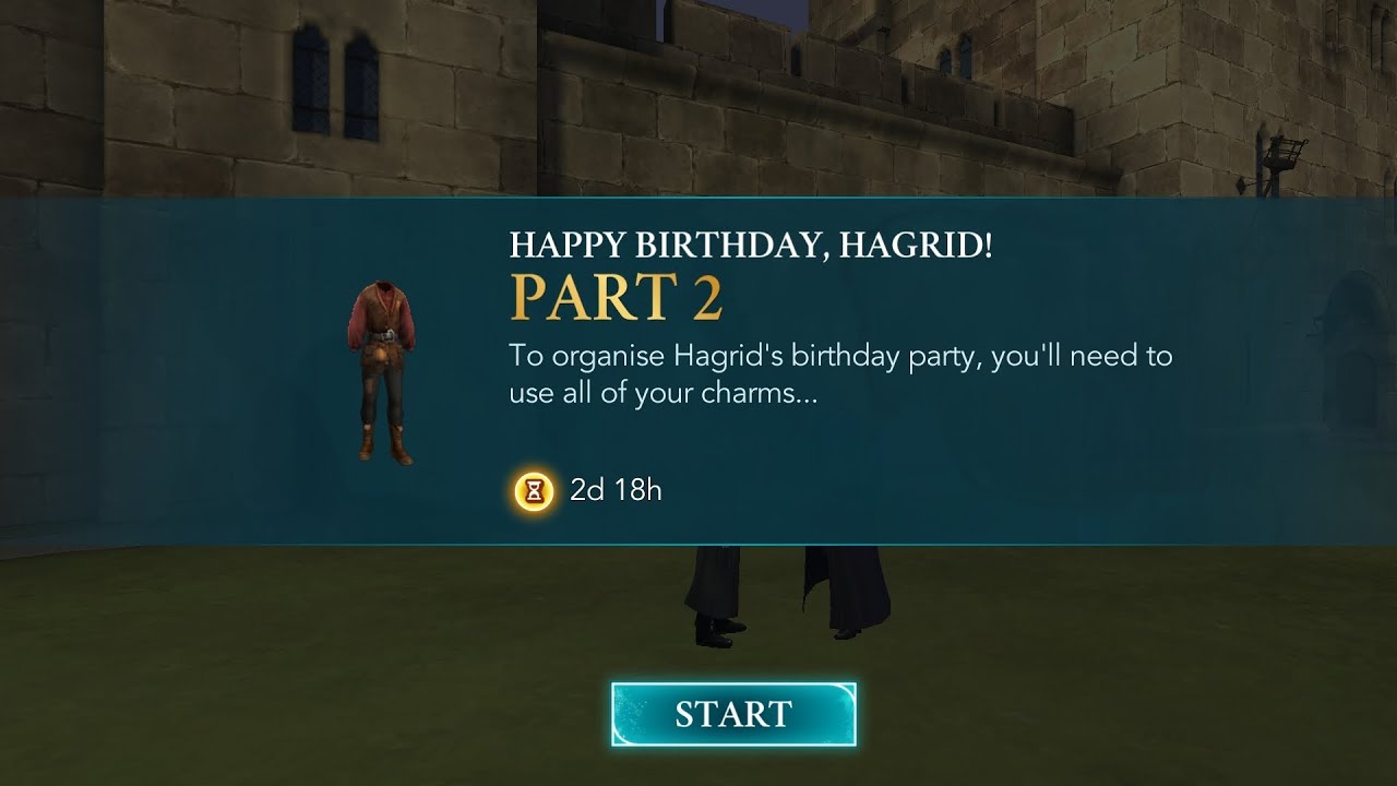 Adventure - Happy Birthday, Hagrid - Part 2 - Harry Potter Hogwarts ...