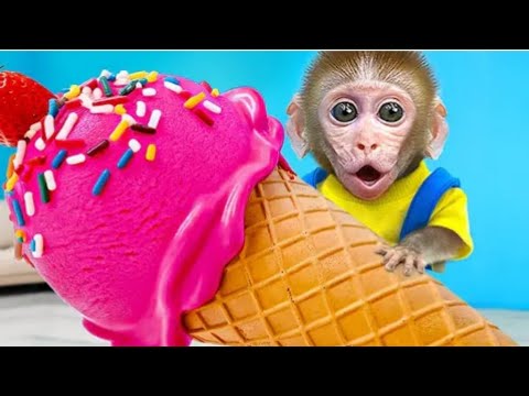 monkey kids bon🥰🥰|monkey video youtube||monkey fun and funny video ...