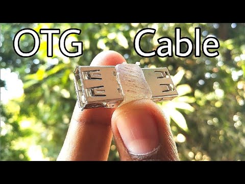 how to make OTG cable - YouTube