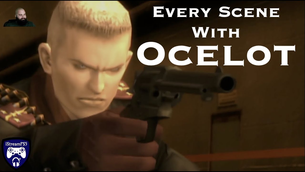 Every Scene With Ocelot: Metal Gear Solid 3 Snake Eater - YouTube