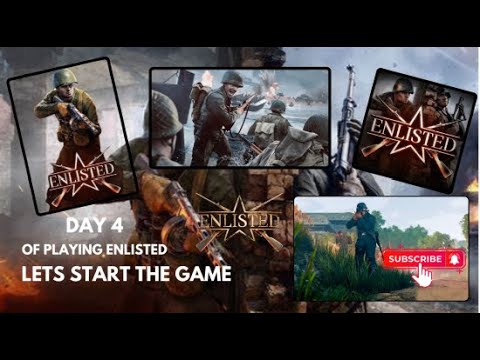 DAY 4 of playing ENLISTED | ENLISTED LIVE! | WWII Tactical Shooter ...