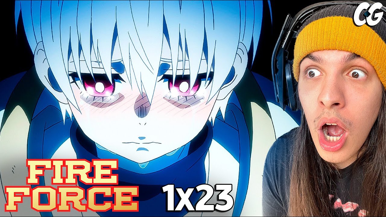 POBRE SHO!! 😭 FIRE FORCE É INCRÍVEL!! - React Fire Force EP 23 - YouTube