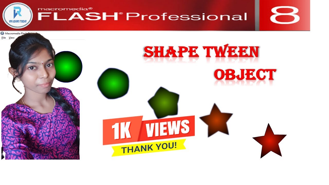 Shape Tween Animation Examples Youtube