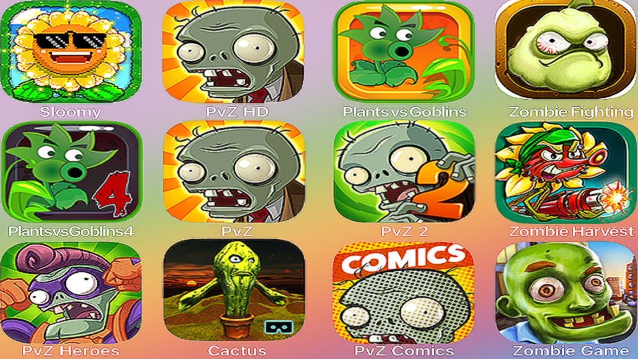 Sloomy,PvZ HD,Plants vs Goblins,Zombie Fighting,PvZ,PvZ 2,Zombie ...