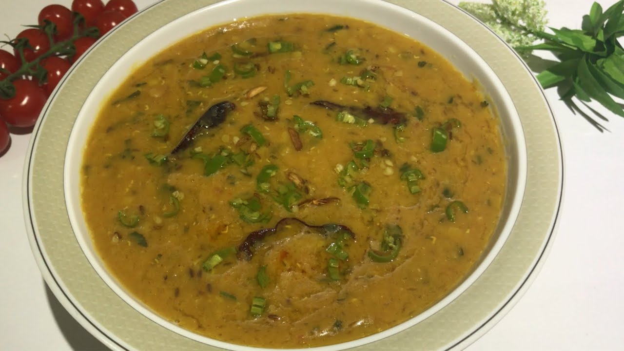 Masoor Dal / Easy Red Lentil Curry/ Vegan Recipe/ Dhaba Style - YouTube