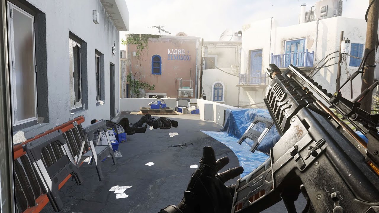 MANHUNT SANTORINI GREECE [ Call of Duty Advanced Warfare ] - YouTube