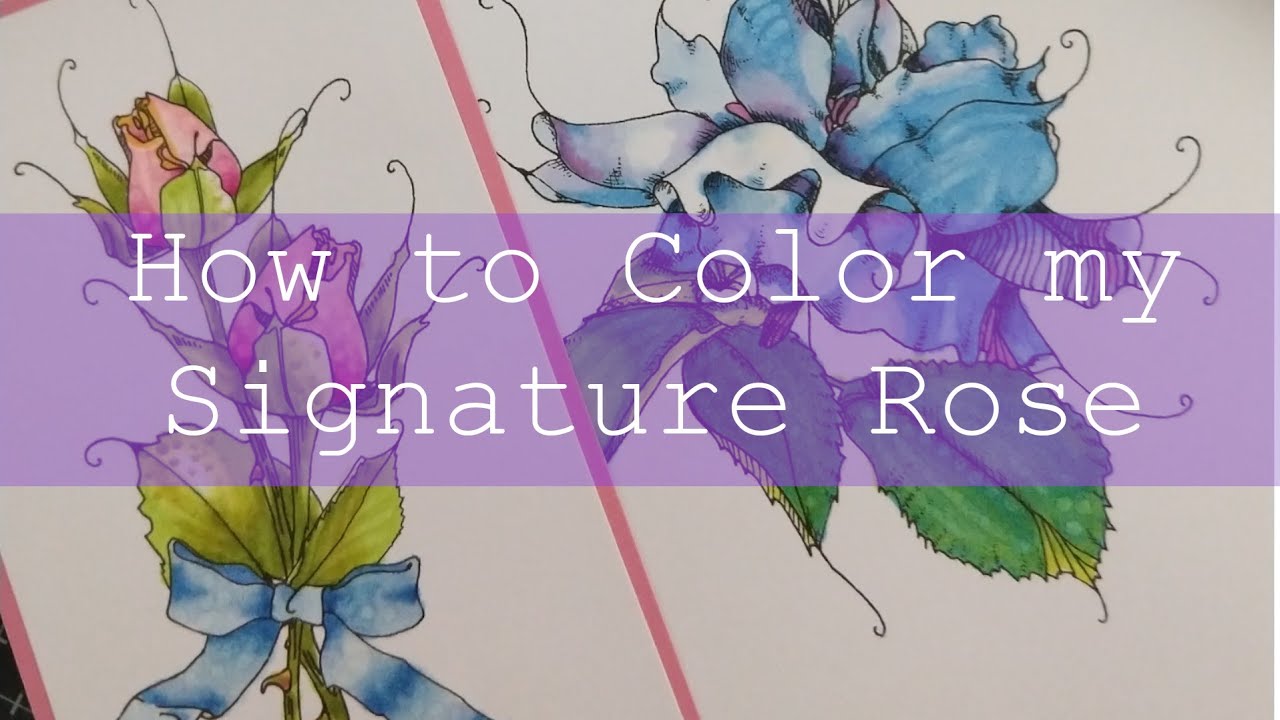 Alcohol Marker Tutorial - YouTube