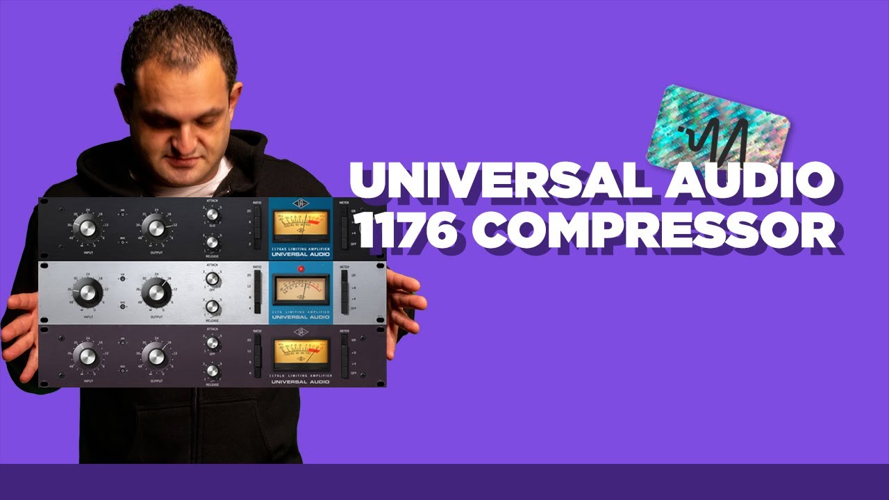 Universal Audio 1176 Compressor - UAD 1176 Plugin Collection - YouTube