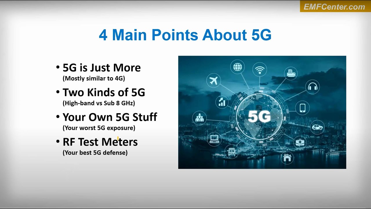 5G is Here: How to Protect Your Health - Part 2 - How to Test, Avoid ...