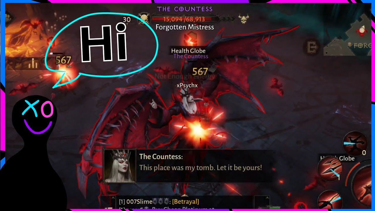 Diablo Immortal Play Through Part 7 | Destroying THE COUNTESS - YouTube