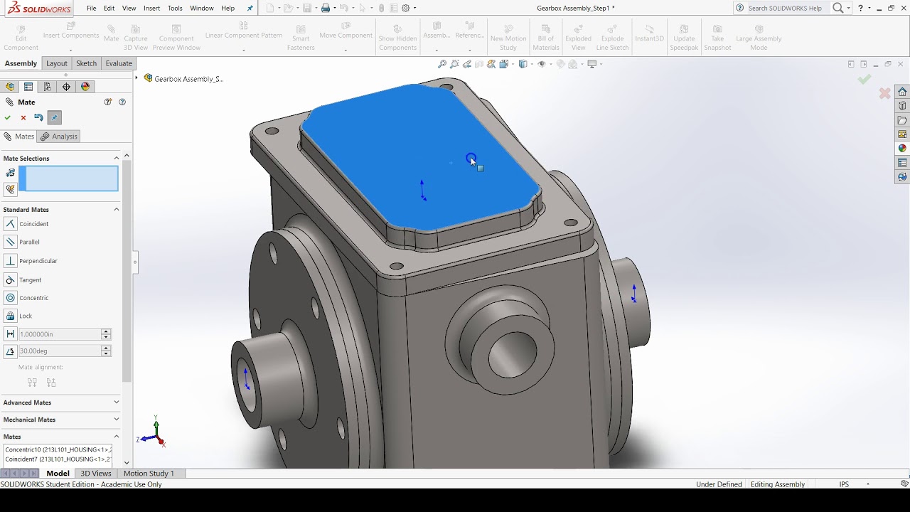 Gearbox Assembly - Top Cover to Housing - YouTube