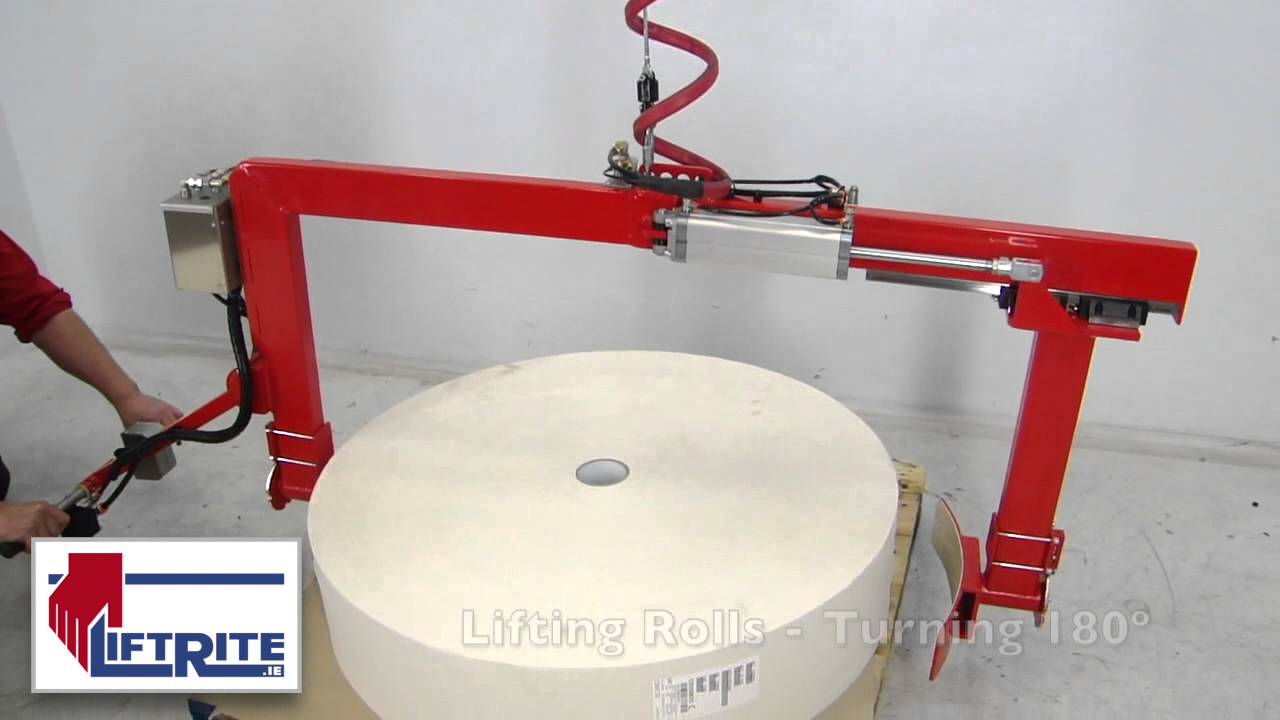 Lifting Rolls - Turning 180º | Lift Rite - YouTube