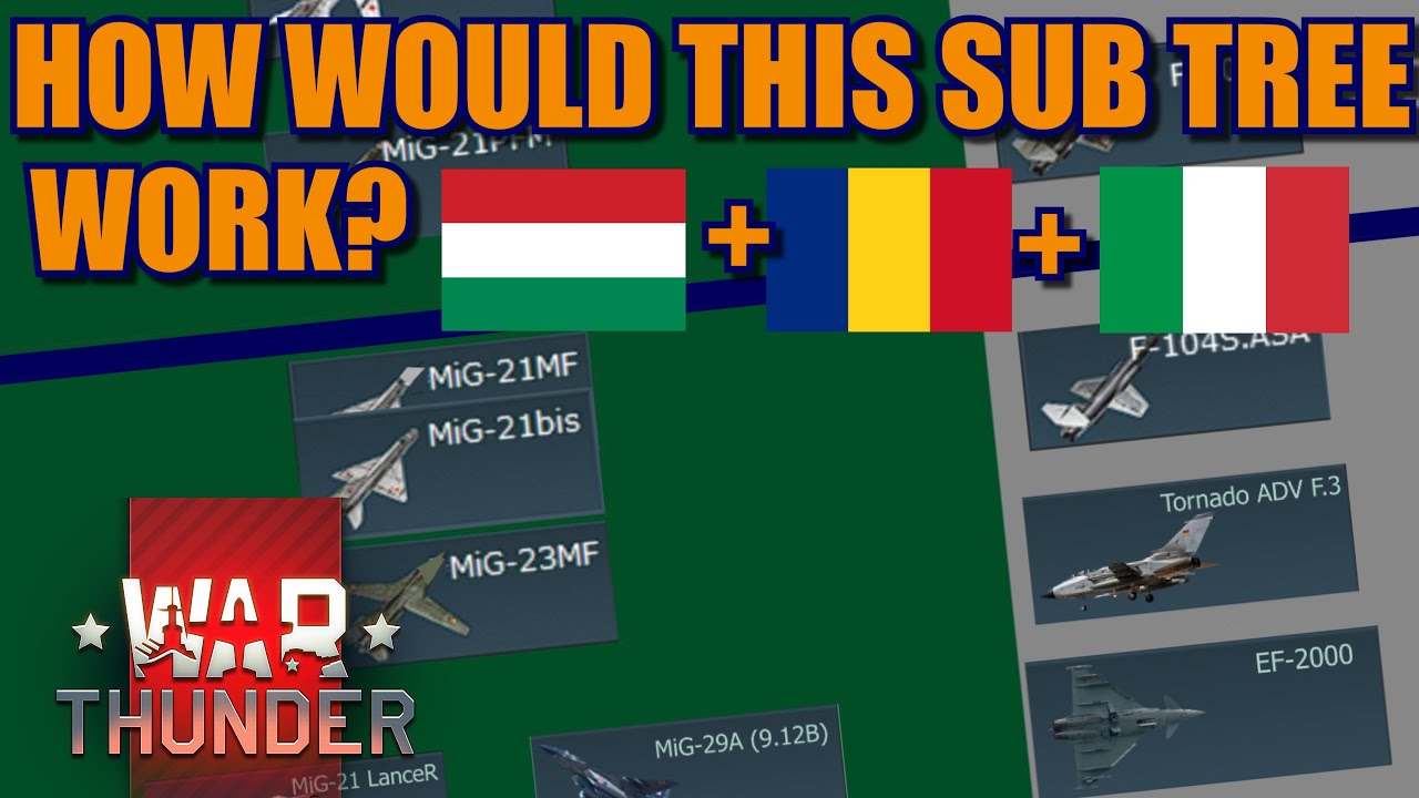 War Thunder What does the FUTURE of the Italian tech tree could hold ...
