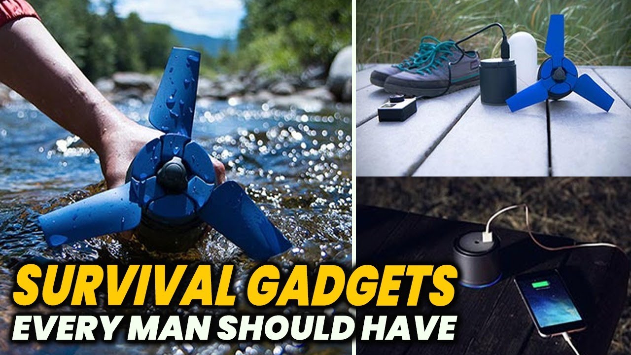 Survival Gadgets Every Man Should Have| RealTech GOAT - YouTube