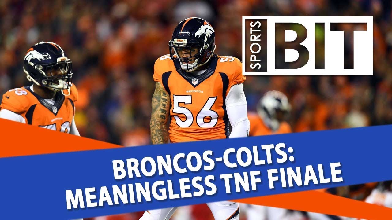 Denver Broncos at Indianapolis Colts | Sports BIT | NFL Picks - YouTube