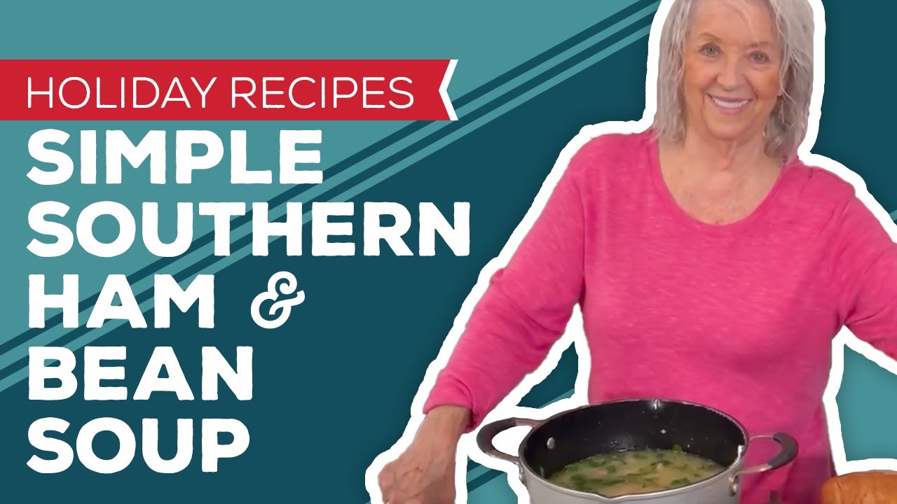 Holiday Cooking Baking Recipes Simple Southern Ham Bean Soup holiday-cooking-baking-recipes-simple-southern-ham-bean-soup