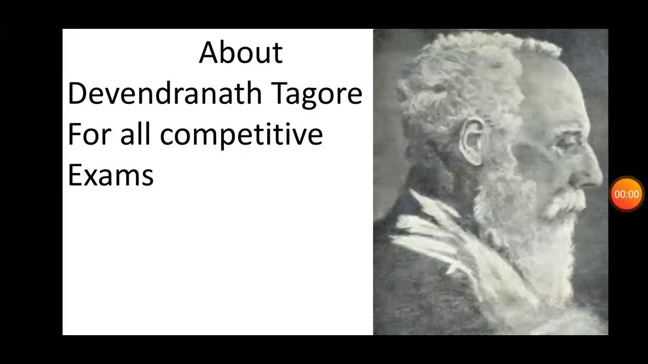 Devendranath tagore -useful for all competitive exams - YouTube