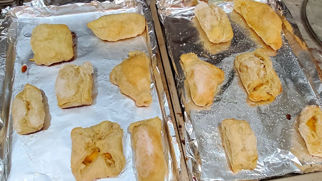 how to make apple and mango turnovers - YouTube