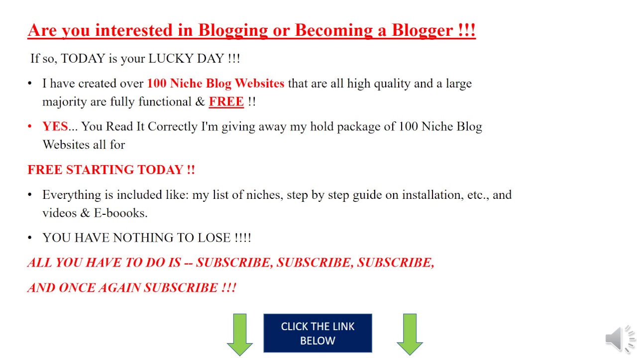 How to Create a Blog Website - YouTube