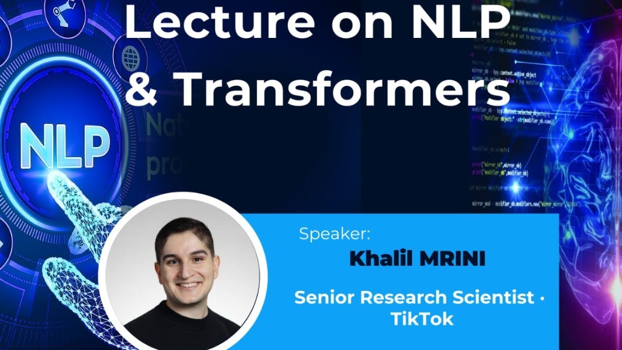 Lecture On Nlp And Transformers Youtube 2452