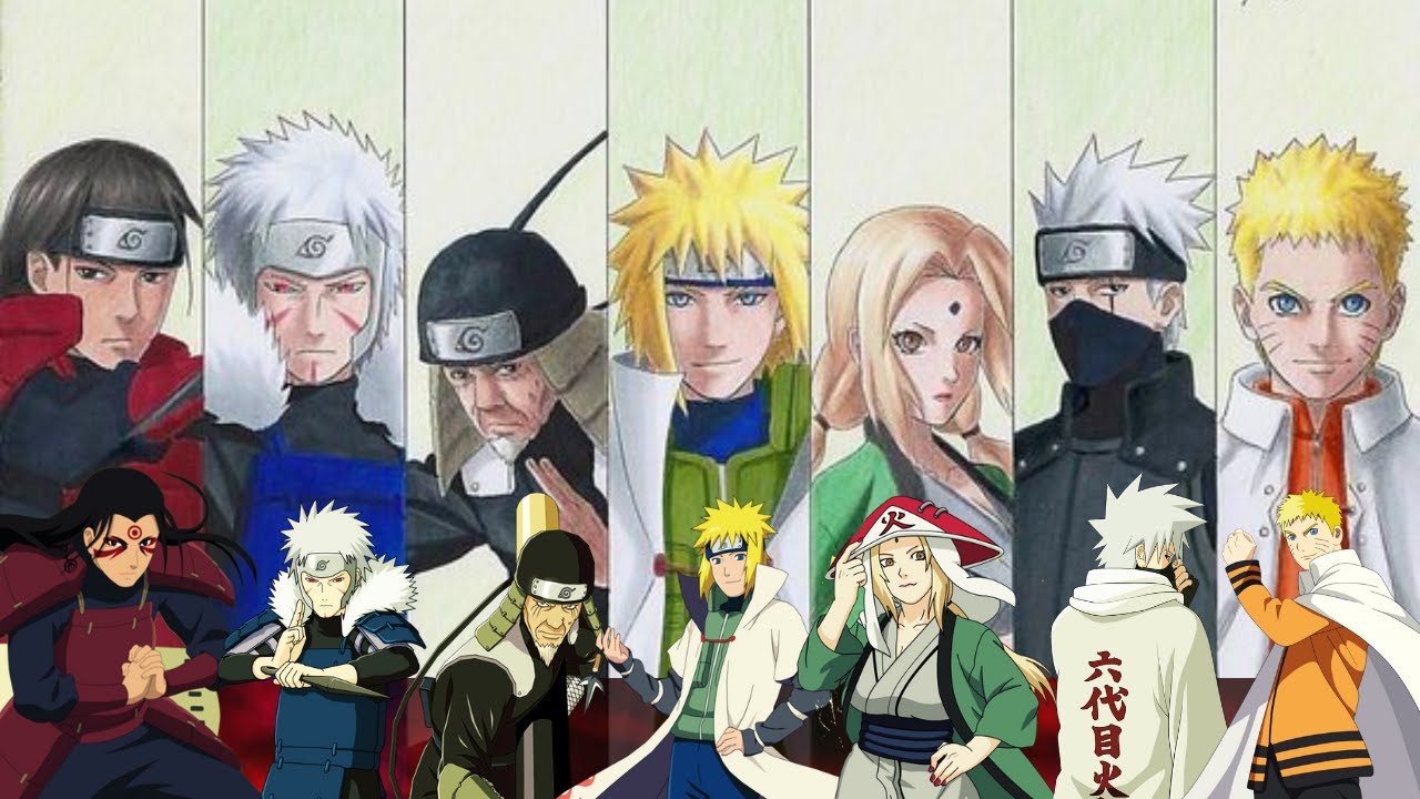 Top 7 Hokage in Hidden Leaf Village - YouTube
