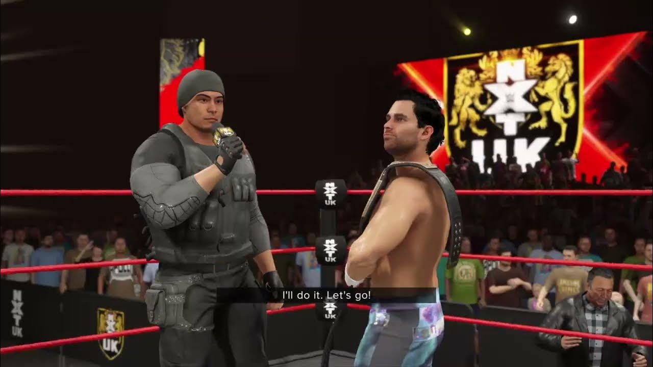 WWE 2K23 vs. Noam Dar British Rules Heritage Cup and NXT UK Championship - YouTube