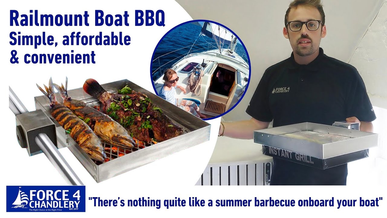 Railmount Boat Barbecue - the best instant BBQ onboard. Simple ...