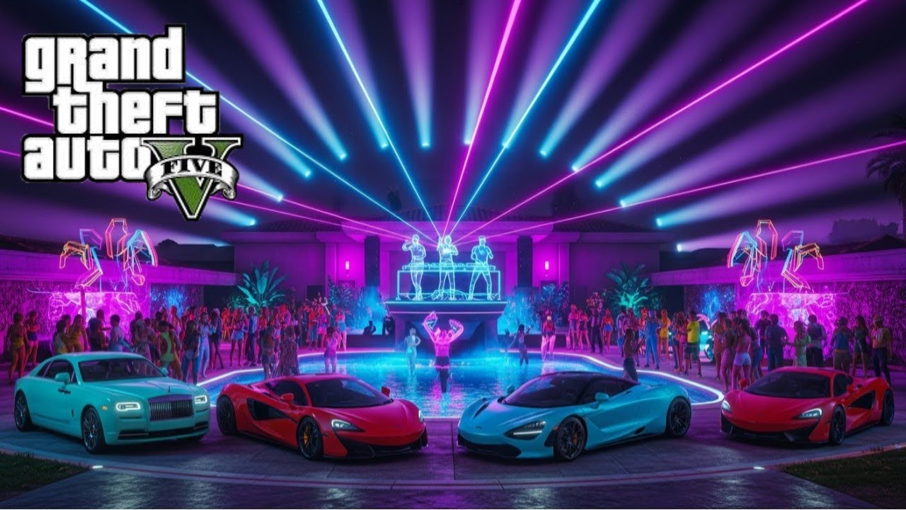Biggest party 🎉 of Los Santos in gta5 | GTAV GAMEPLAY - YouTube