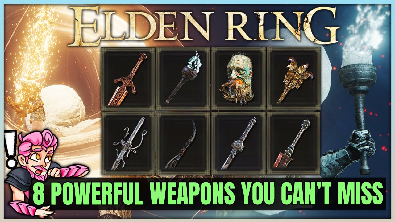 Elden Ring - 8 Secretly INCREDIBLE Weapons You Need - Mantis Blade ...