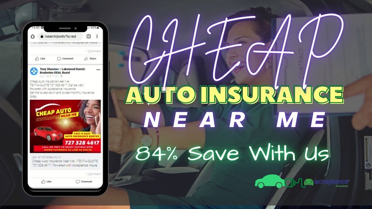 Cheap Auto Insurance Near Me | Fast and Easy Savings! - YouTube