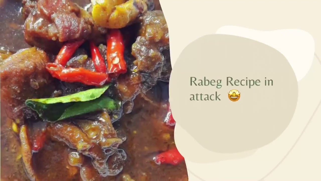 Rabeg “ the culinary food from serang banten #KITASEMUANUSANTARA # ...