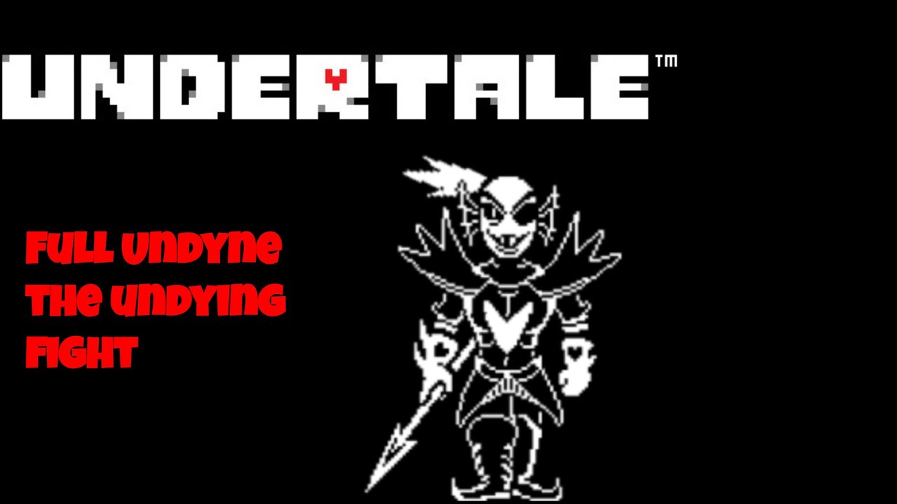 FULL Undyne the Undying Fight: Undertale - YouTube