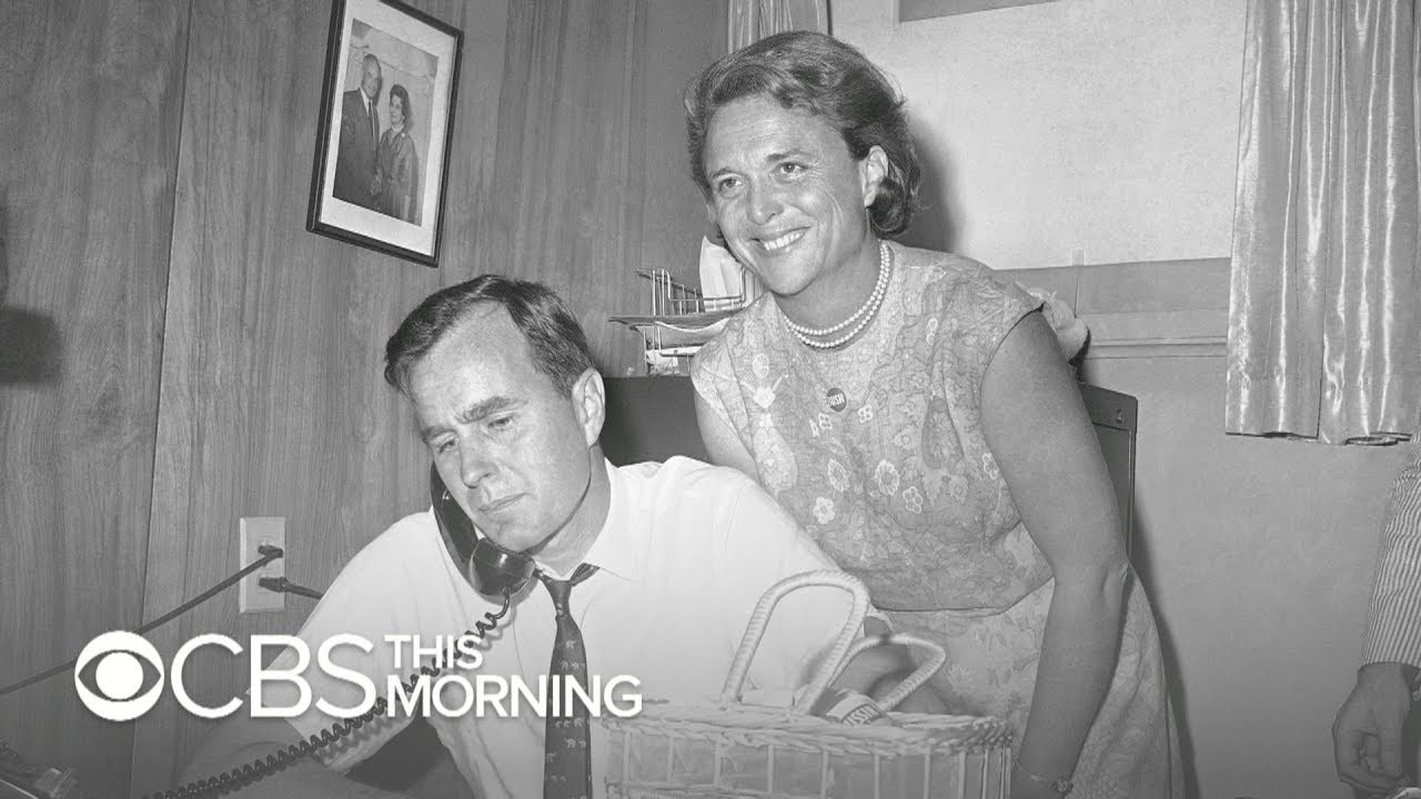 Biographer Susan Page on Barbara Bush's depression, contemplation of ...