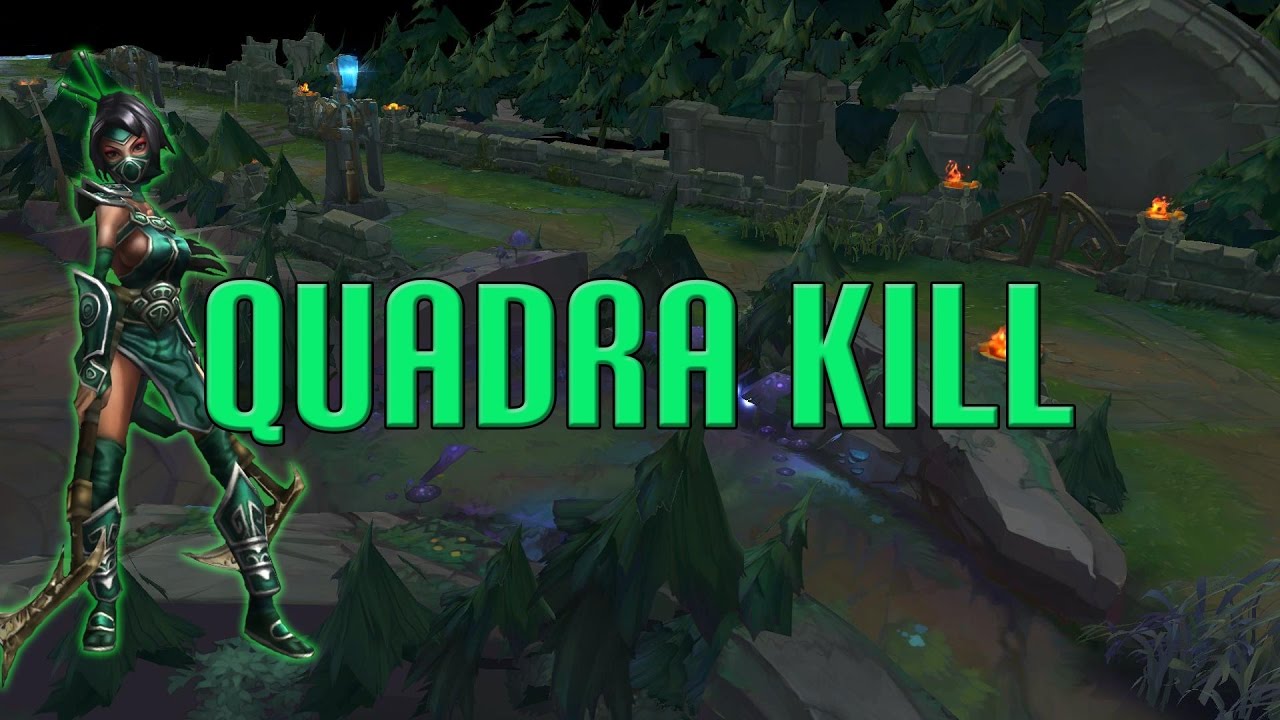 Akali Quadra Kill - YouTube