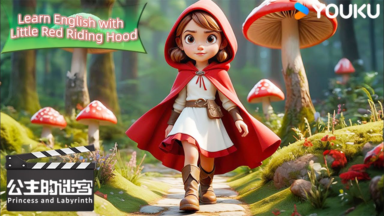 Learn English with Little Red Riding Hood EP55 | Princess and Labyrinth ...