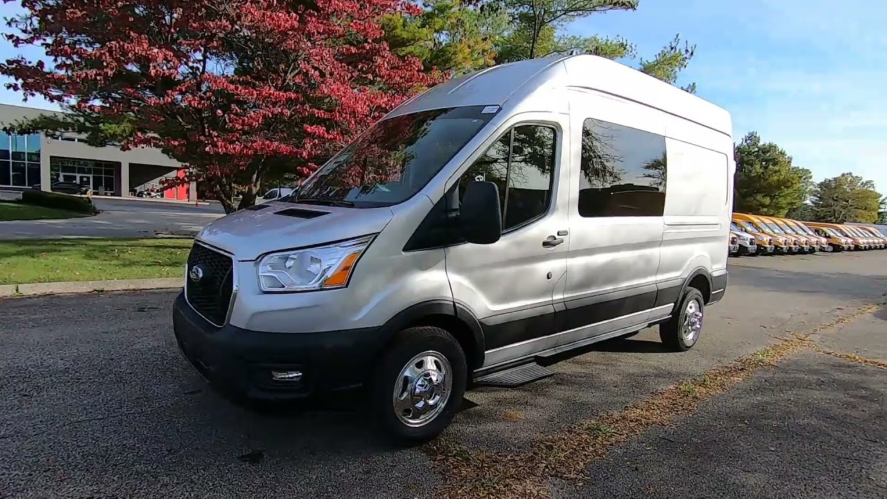 2021 FORD TRANSIT CREW VAN Base - New Van For Sale - Columbus, OH - YouTube