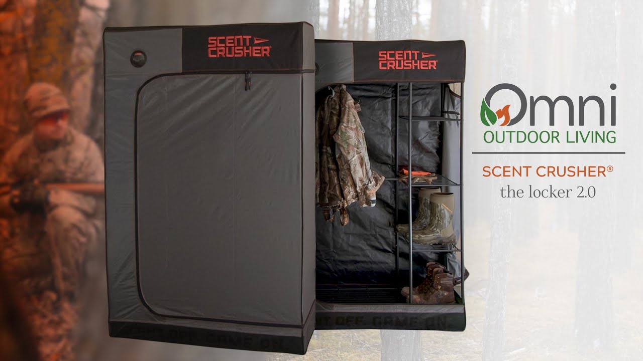 Scent CrusherThe Locker 2.0 - Storage With Built-In Scent Elimination ...