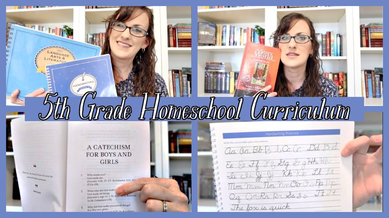 5th Grade Homeschool Curriculum 2020/2021 - YouTube