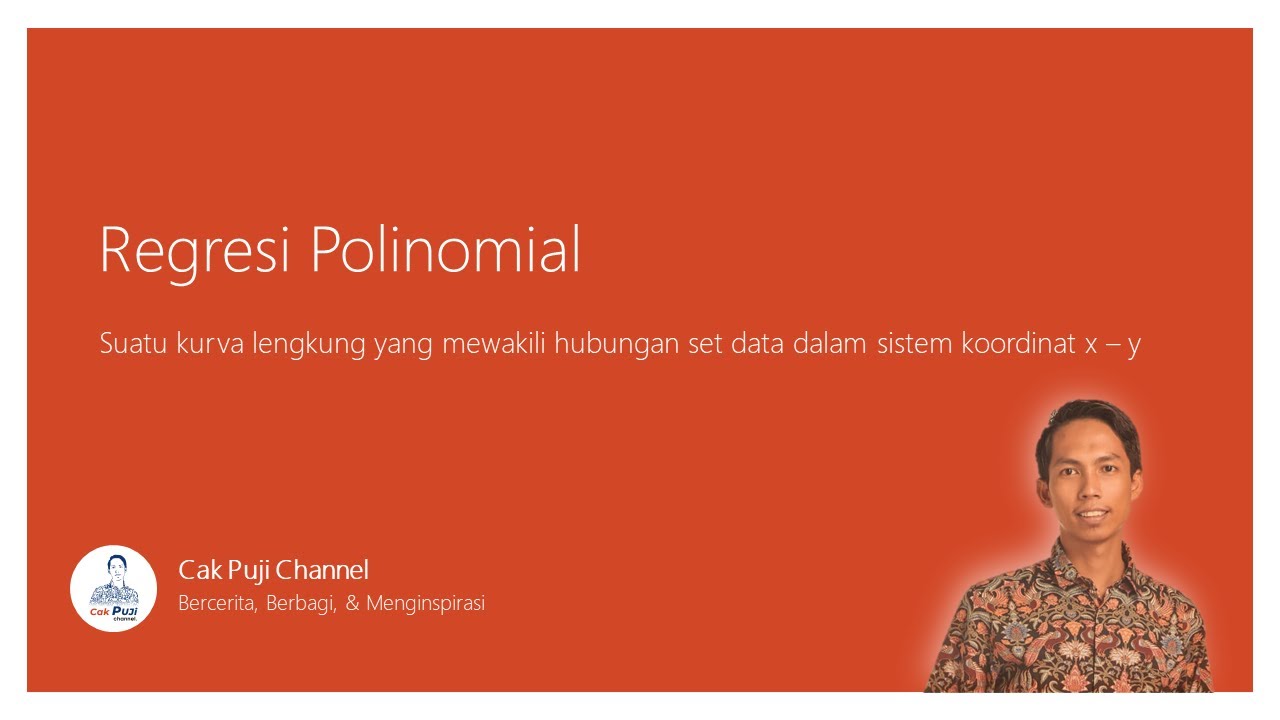 Cara Menganalisis Regresi Polinomial I Metode Numerik #9 - YouTube