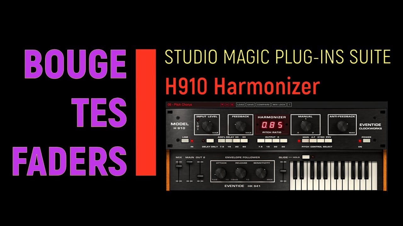 Studio Magic Plug-in Suite (10/13): H910 Harmonizer - YouTube