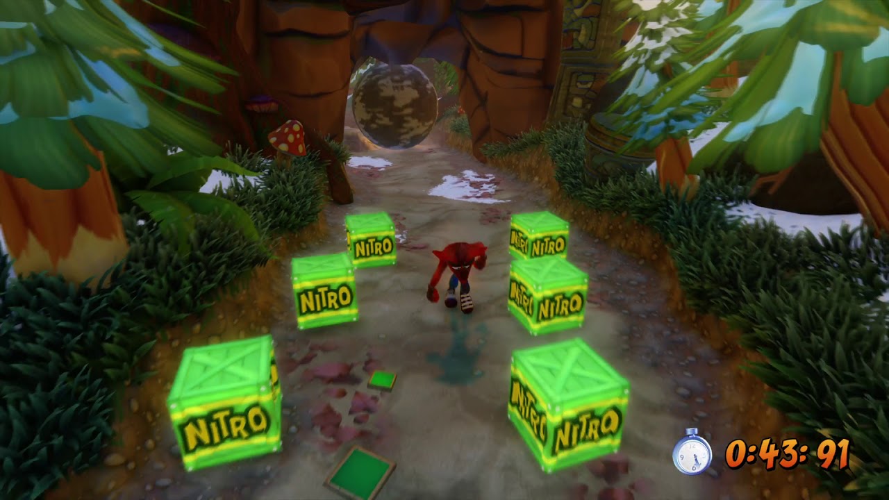 crash crush gold relic - crash 2 cortex strikes back - YouTube